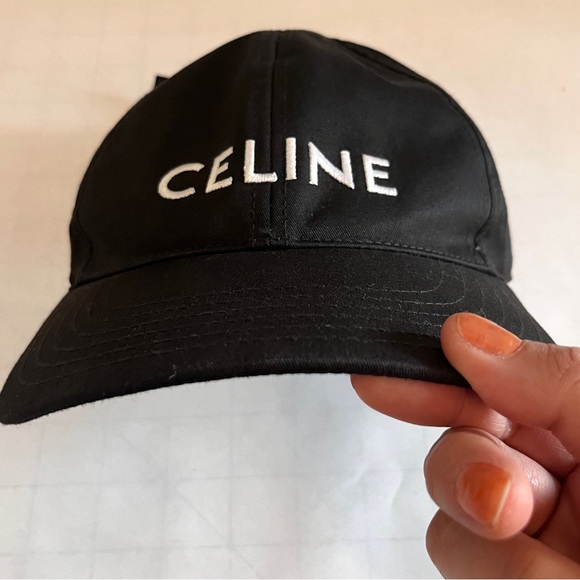 Celine | Accessories | Celine Baseball Cap Sz Medium | Poshmark